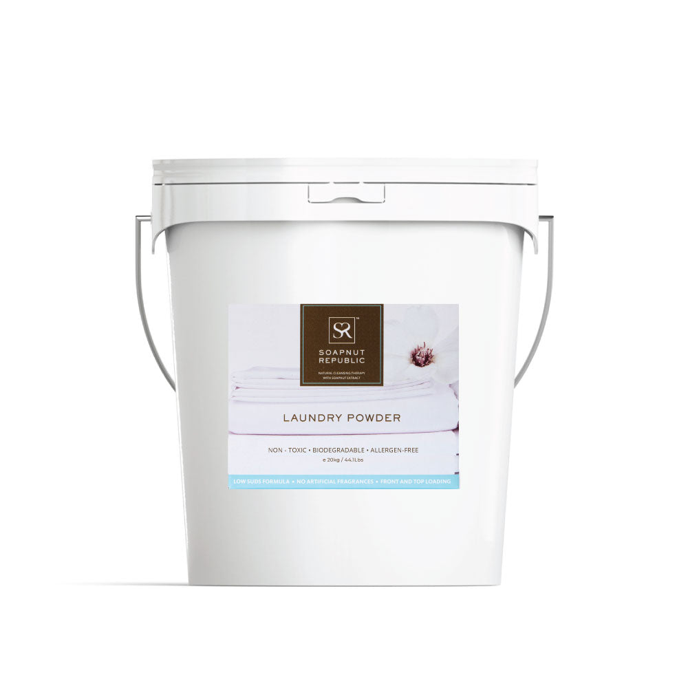 Laundry Powder - Fragrance Free (20kg) – Soapnut Republic HK
